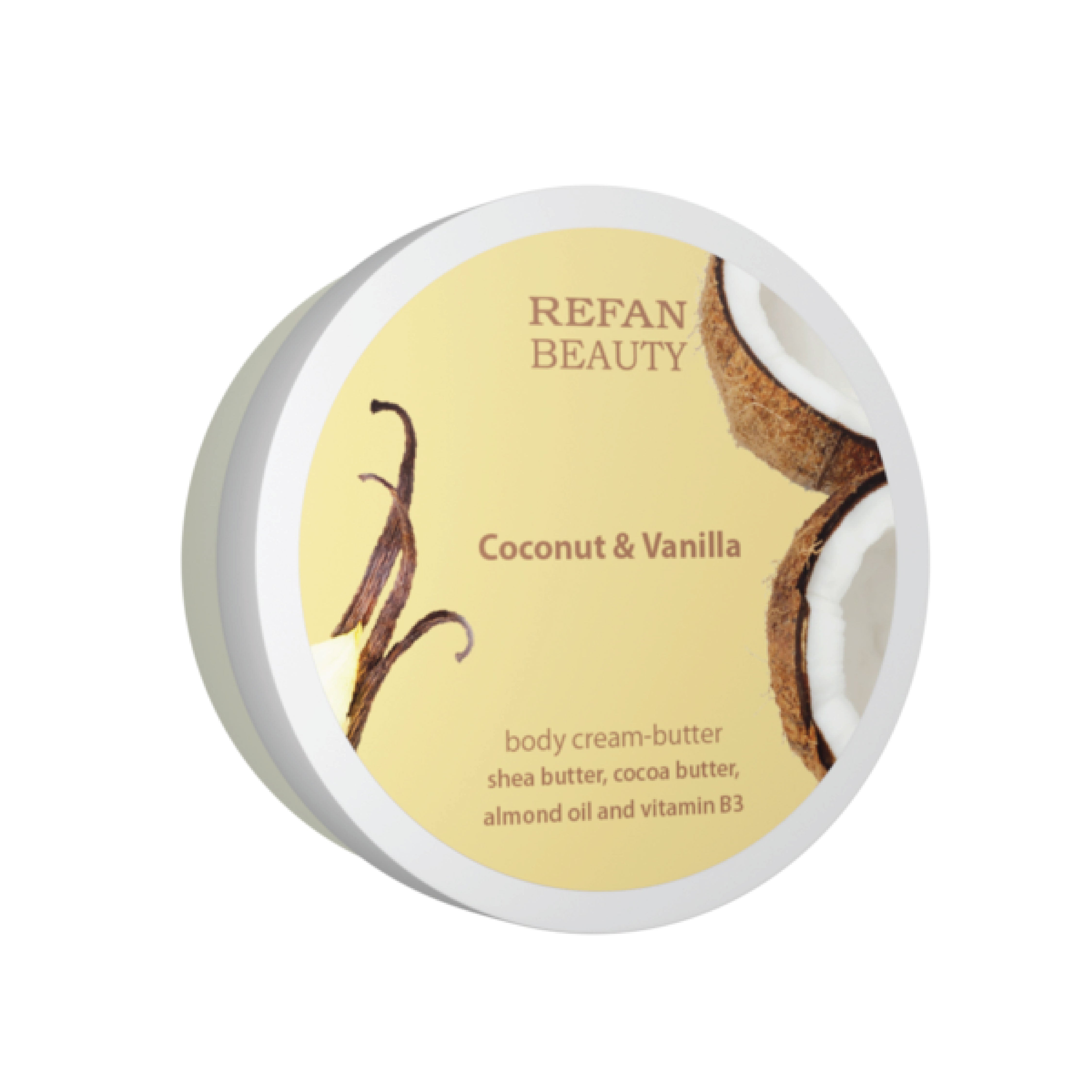 Body cream butter Coconut and Vanilla – Space of Beauty Insiders